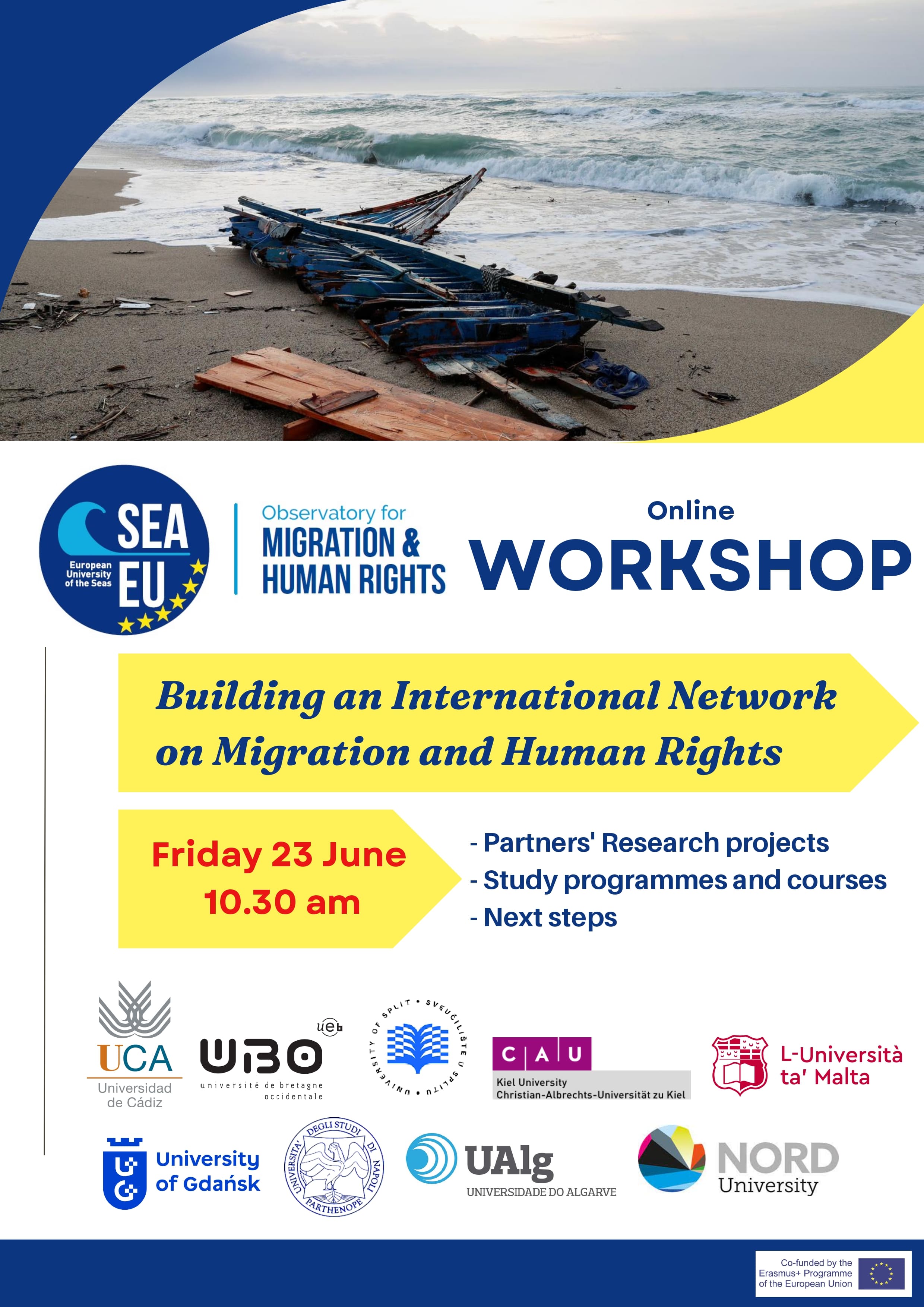 23 JUNE 2023 – Workshop: Building an International Network on Migration ...